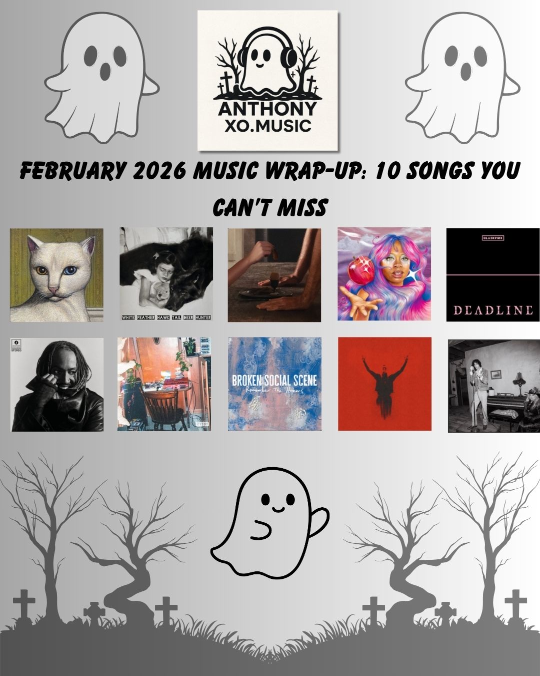 February 2026 Music Wrap: 10 Songs You Can't Miss